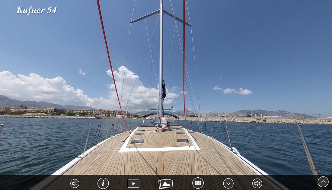 Kufner 54 Virtual Tour – Kufner Yachts
